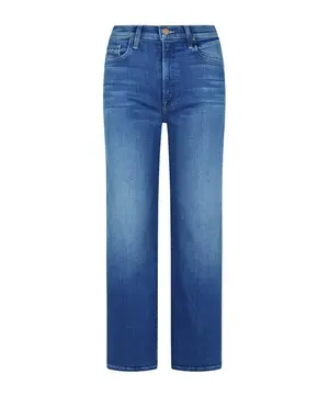 MOTHER High Waist Straight Leg Jeans