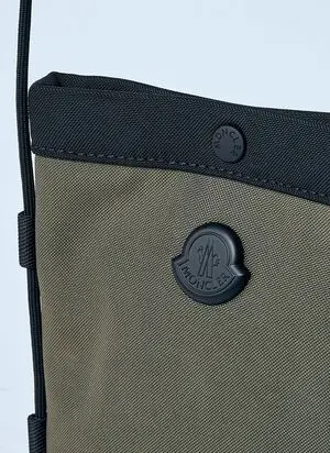 Moncler Logo Crossbody Bag - Black
