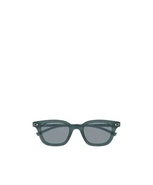Gucci Oval Frame Sunglasses - Green