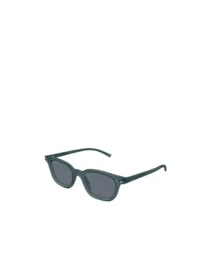 Gucci Oval Frame Sunglasses - Green