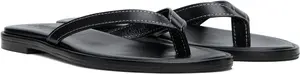 AeydĒ Melody Leather Flip-flops - Black
