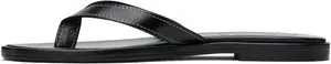 AeydĒ Melody Leather Flip-flops - Black