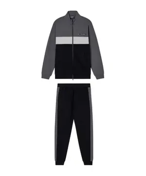 EA7 Sports Shirt Casual Wear Set - Black