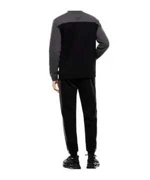 EA7 Sports Shirt Casual Wear Set - Black