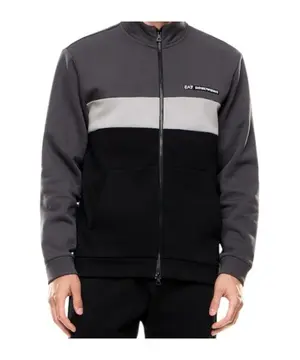 EA7 Sports Shirt Casual Wear Set - Black