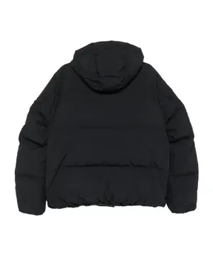 Sacai Long Sleeve Down Jacket With Hood - Black