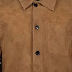 AMI Paris Logo Detailed Button-up Jacket