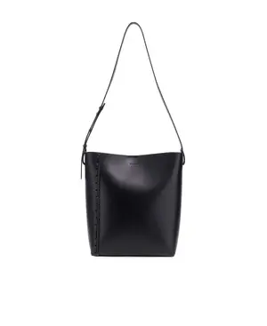 JIL SANDER Logo Embossed Rectangular Tote Bag