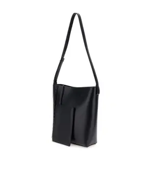 JIL SANDER Logo Embossed Rectangular Tote Bag