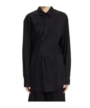 Ann Demeulemeester Curved Hem Shirts For Women