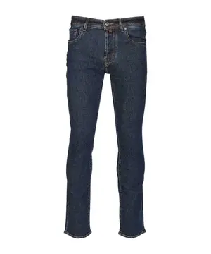 Jacob Cohen Slim-fit Jeans With Logo Patch