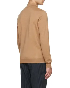 A.p.c. Long-sleeve Wool Polo Shirt