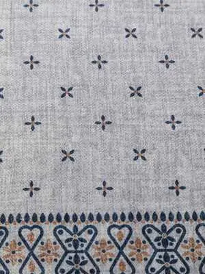 Brunello Cucinelli Geometric-print Pocket Square