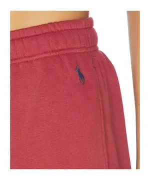 Polo Ralph Lauren Embroidered Logo Jogger Pants - Red
