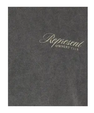 REPRESENT Owners Club Script Hoodie - Grey