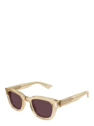 Saint Laurent Full Frame Sunglasses - Red