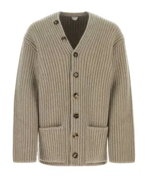 Bottega Veneta Ribbed Cardigan - No