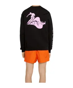Gucci Printed Cotton Sweatshirt