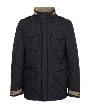 Herno Quilted Jacket With Stand Collar