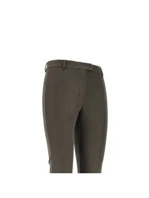 Max Mara Fatina Pleated Trousers - Medium Grey
