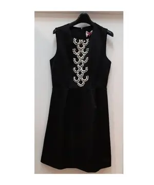 Max Mara Sleeveless Crewneck Dress With Embellishment