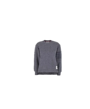Thom Browne Crewneck Jumper With Signature Stripes