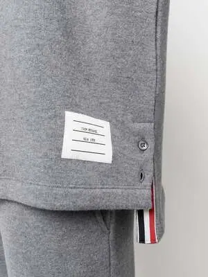 Thom Browne Crewneck Jumper With Signature Stripes