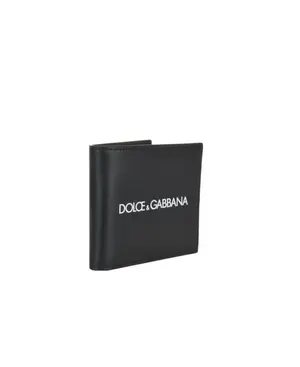 Dolce & Gabbana Dolce Gabbana Logo Print Bifold Wallet
