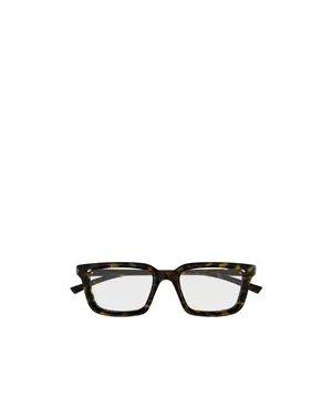 Gucci Rectangle Frame Glasses - Havana