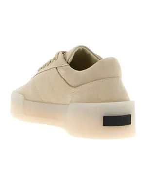 Fear Of God Round-toe Low-top Sneakers - Nude