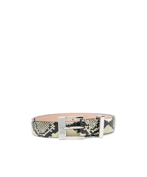 Khaite Leather Belt - Nude