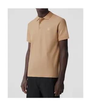 Burberry Logo Embroidered Polo Shirt