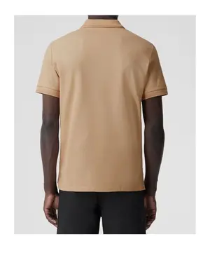 Burberry Logo Embroidered Polo Shirt
