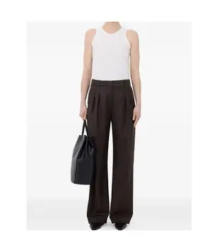 LOULOU STUDIO Coll Straight-leg Trousers