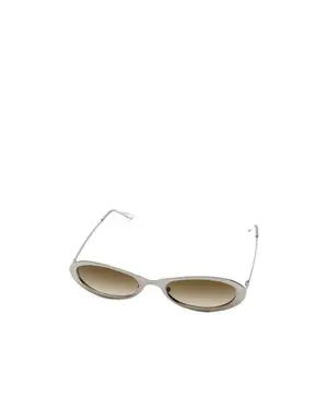Our Legacy Tad Oval Metal Sunglasses - Multicolor