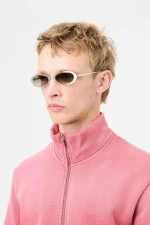 Our Legacy Tad Oval Metal Sunglasses - Multicolor