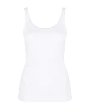 Dolce & Gabbana Dolce & Gabbana Crewneck Tank Top With Logo Patch No
