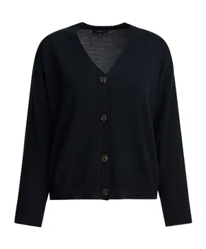 Soeur V-neck Button-fastening Cardigan - Black