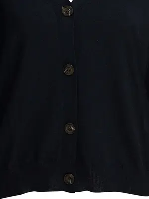 Soeur V-neck Button-fastening Cardigan - Black
