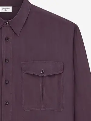 Saint Laurent Button-up Long-sleeved Shirt