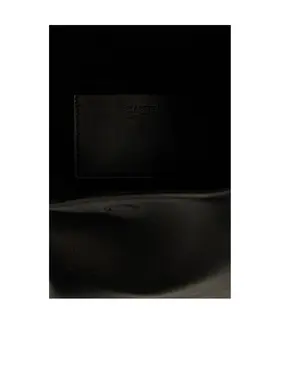 LANVIN Logo Embossed Melodie Hobo Bag