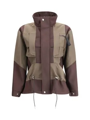 Sacai High Neck Jackets For Women