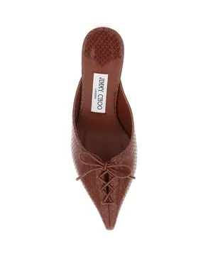 JIMMY CHOO Pointed Toe Slingback High Heel Sandals