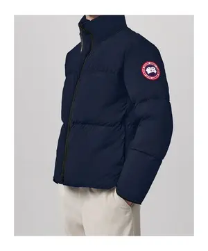 Canada Goose Lawrence Zip-up Padded Parka - Navy