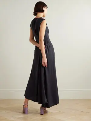 Victoria Beckham Sleeveless Asymmetrical Dress