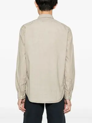 Aspesi Long-sleeve Cotton Shirt - Nude