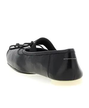 MAISON MARGIELA Ballerina Flats With Bow Detailing