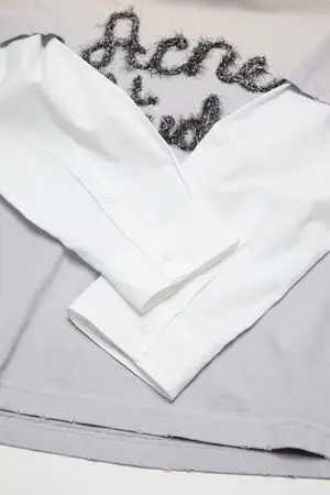Acne Studios Layered Logo T-shirt
