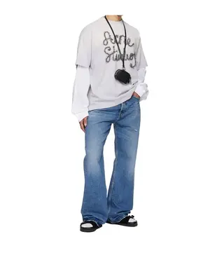 Acne Studios Layered Logo T-shirt