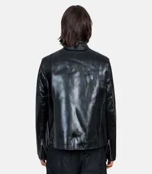 Sacai Leather Biker Jacket